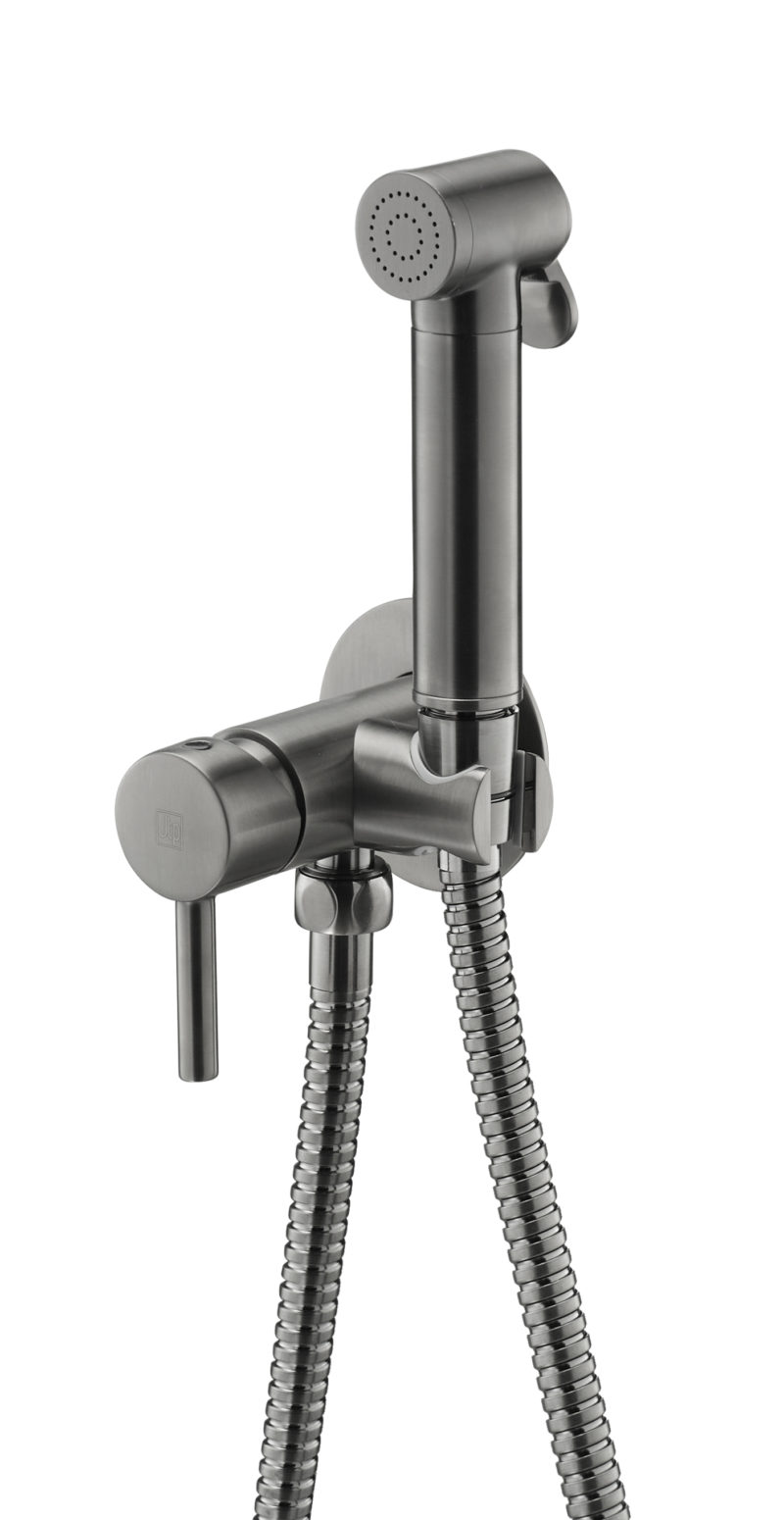 Square Douche Set with Angle Valve - Just Taps