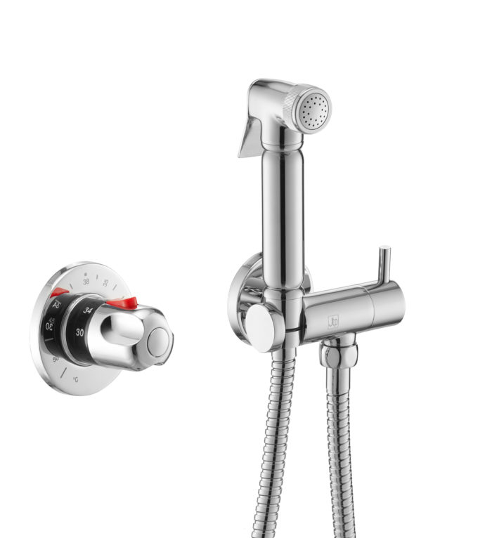 Douche Set with Angle Valve - Just Taps