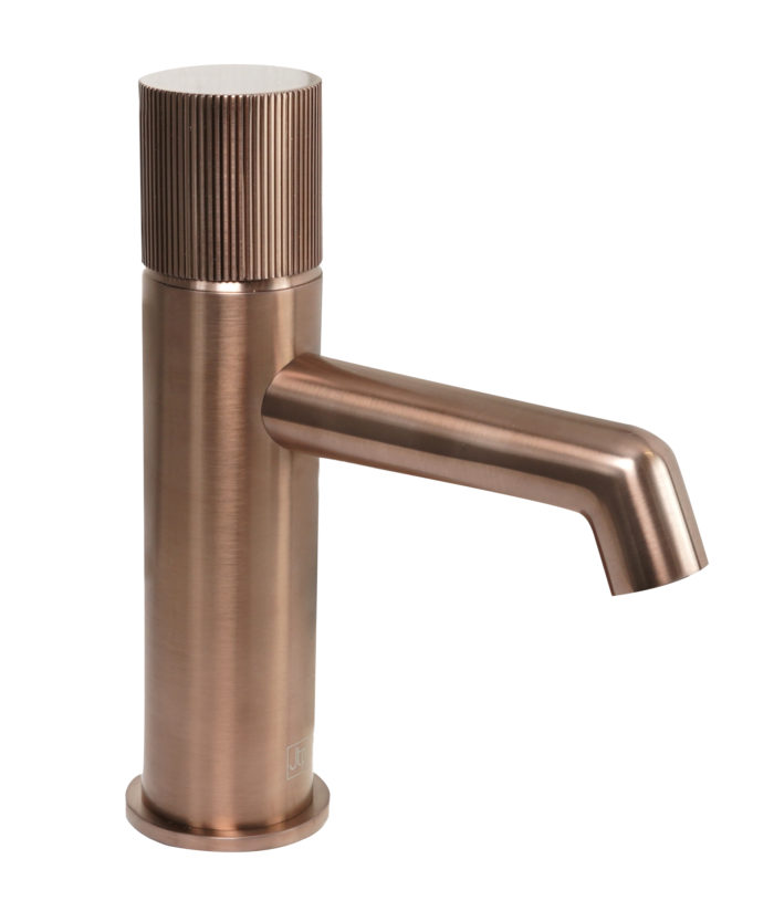 Brushed Bronze Metal Pneumatic Flush Plate - Just Taps