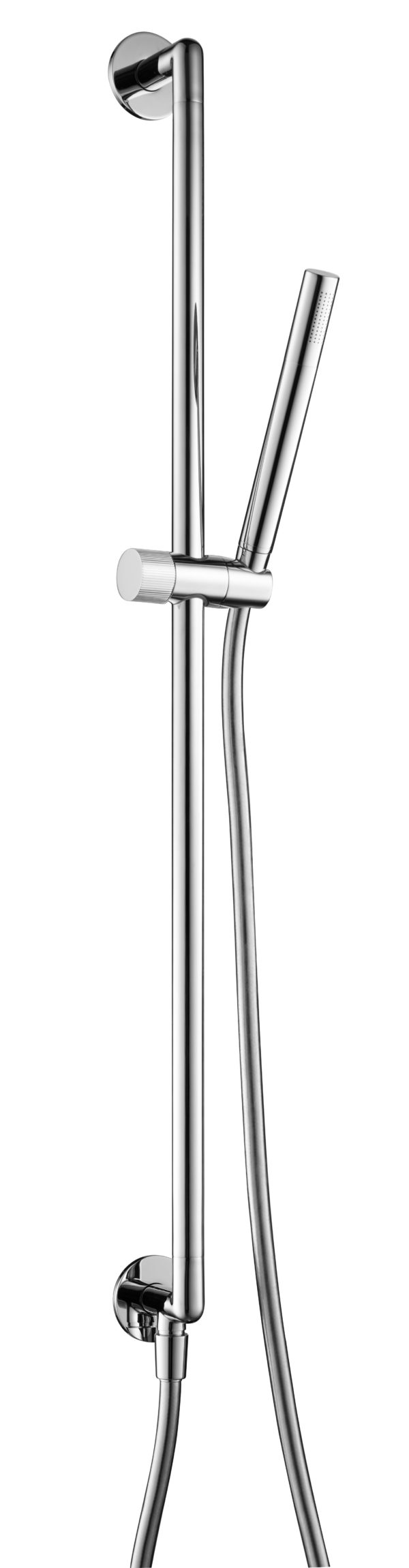 Thermostatic concealed push button 2 outlet shower valve - Just Taps