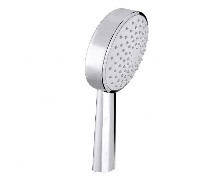 Round Extractable Shower Handle with Hose and Overflow - Just Taps
