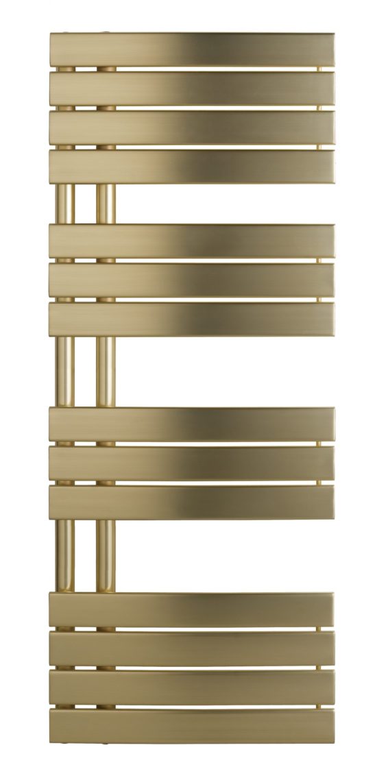 CLEO Radiator Brushed Black 1400 X 550 - Just Taps