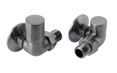 VOS Corner Radiator Valves - Just Taps
