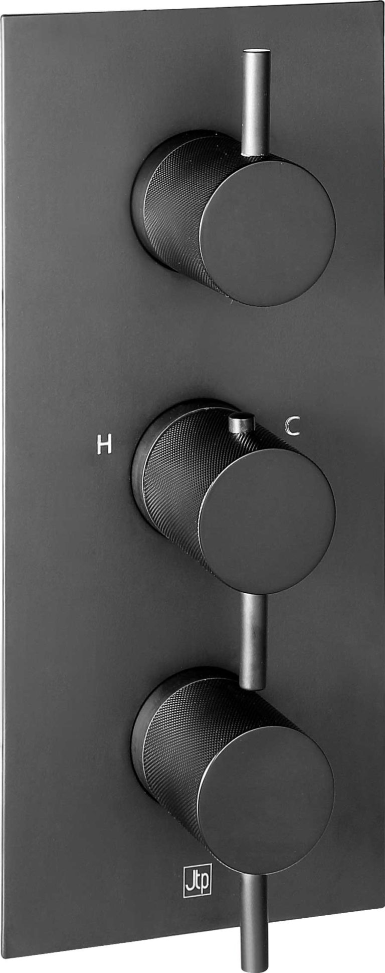 VOS Thermostatic Bar Valve with 2 Outlets, Adjustable Riser and ...