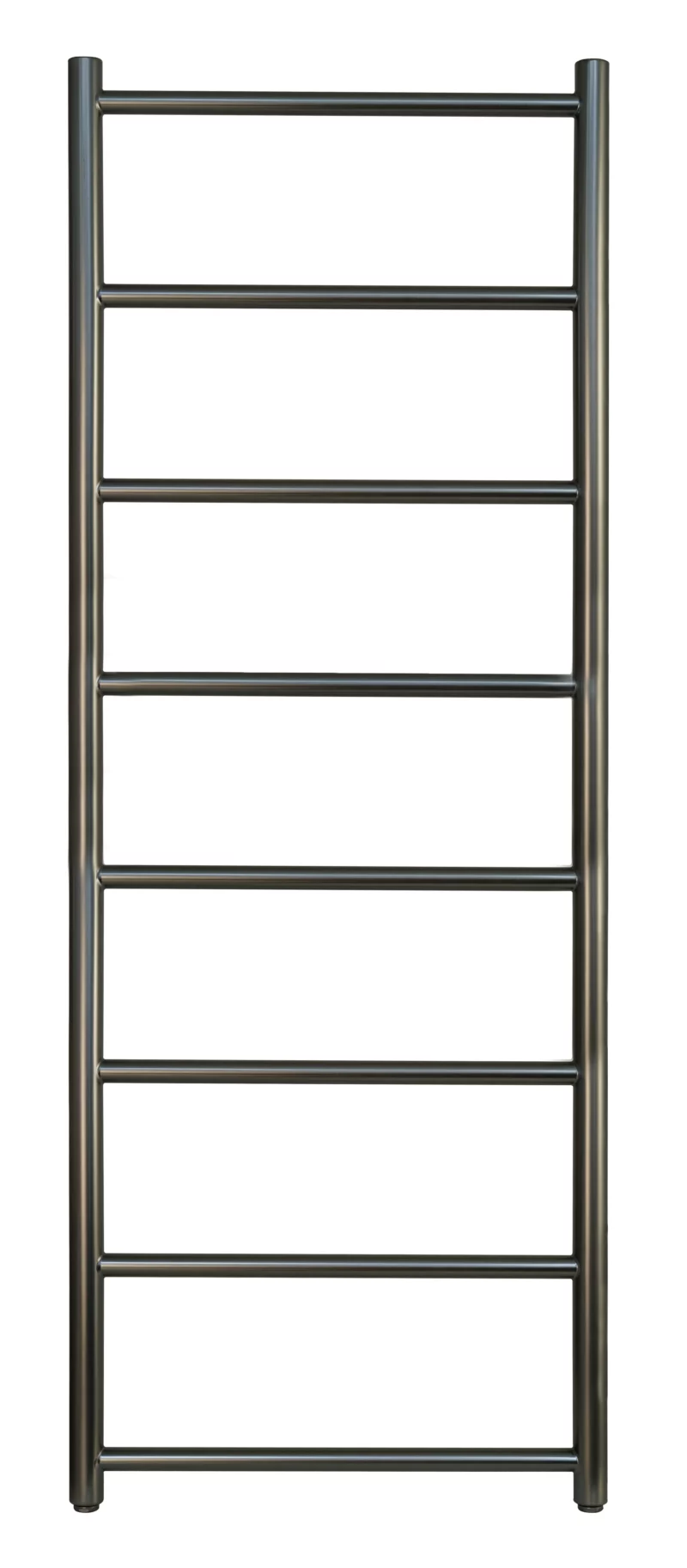 EVO Radiator Brushed Black 1200 X 500 - Just Taps