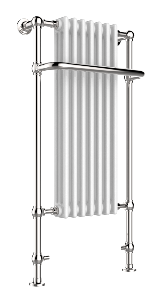 Grosvenor Radiator Brushed Brass 720 x 600 - Just Taps