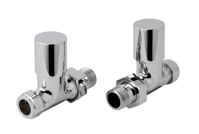 VOS Corner Radiator Valve - Just Taps