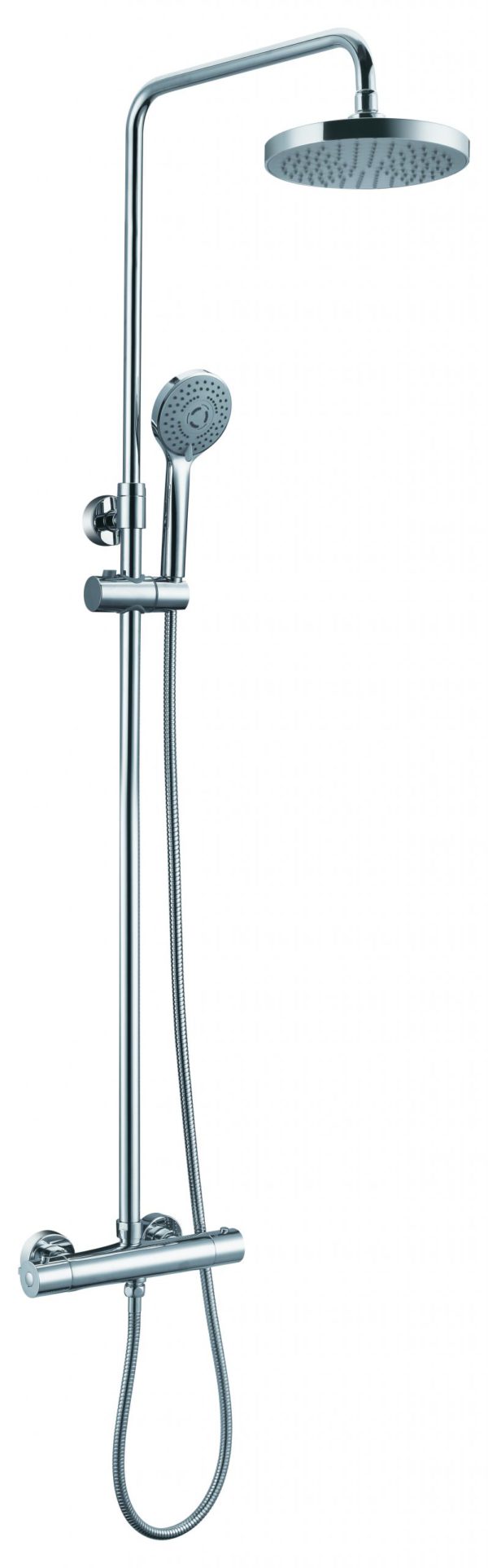 Thermostatic Bath Shower Mixer Wall Mounted - Just Taps