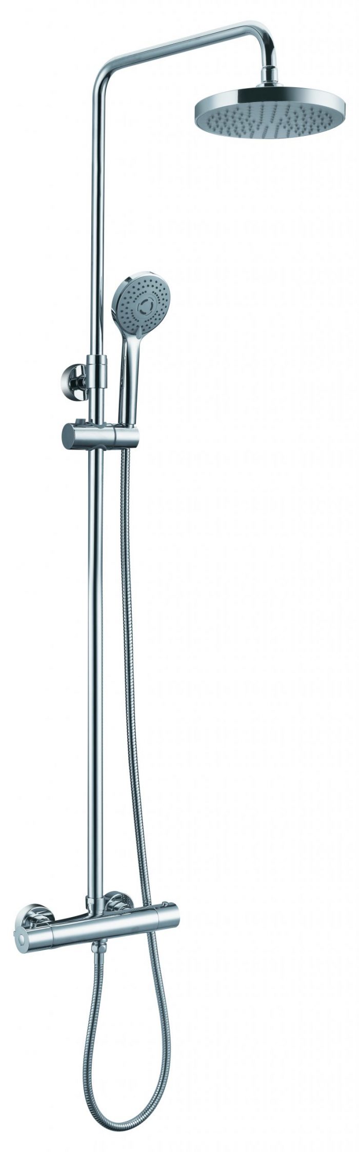 Thermostatic Bath Shower Mixer Wall Mounted - Just Taps