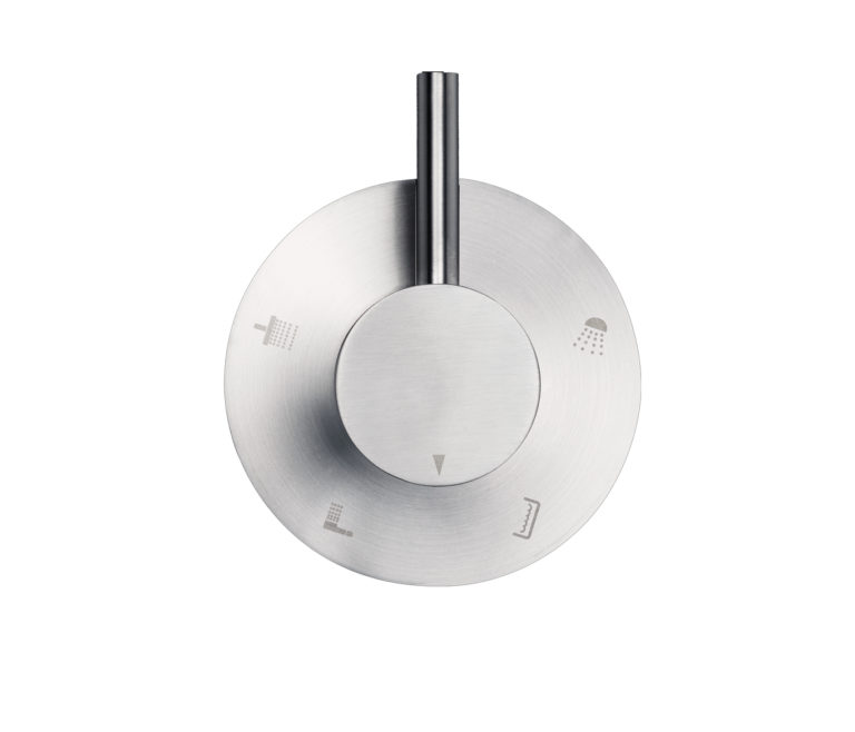 Inox Wall Mounted Bath Shower Mixer - Just Taps