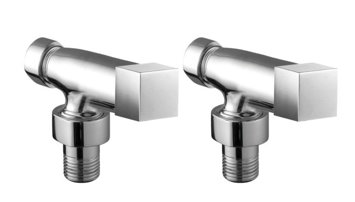 VOS Corner Radiator Valve - Just Taps